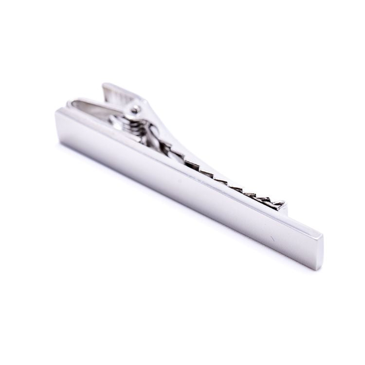 Stainless steel tie clip. | Francis Wain Jewellers