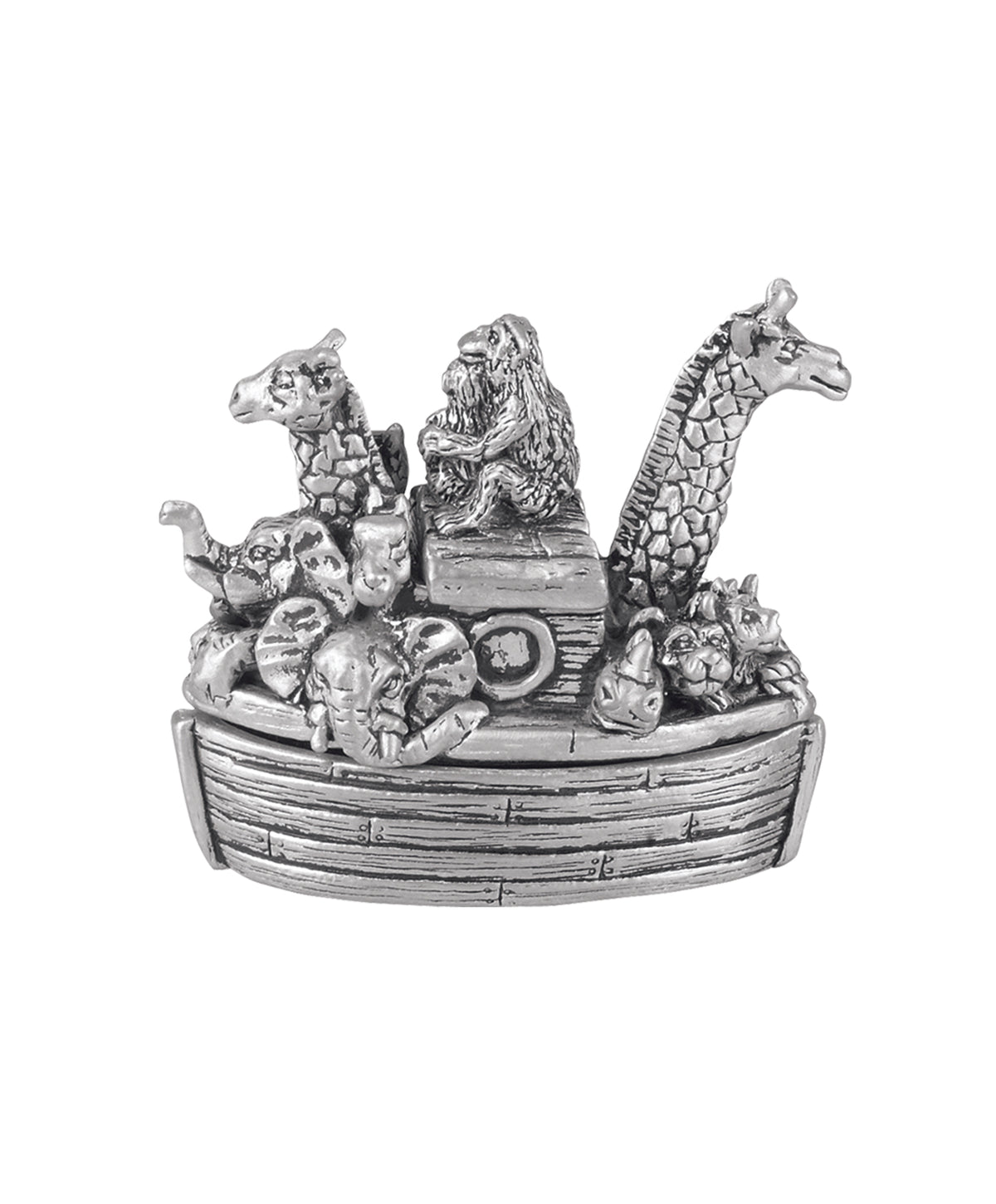 Pewter tooth and curl box. | Francis Wain Jewellers
