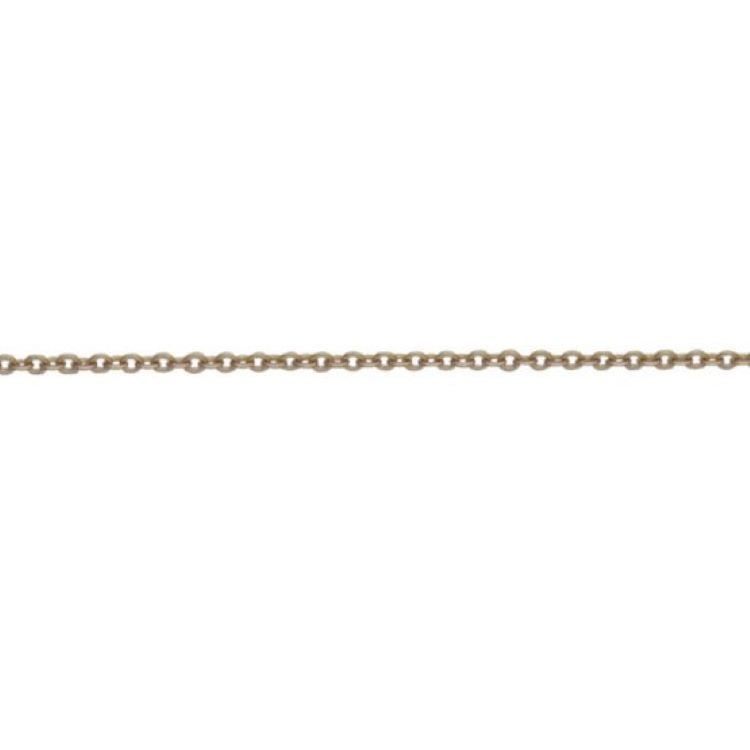 18ct Rose gold trace chain. | Francis Wain Jewellers